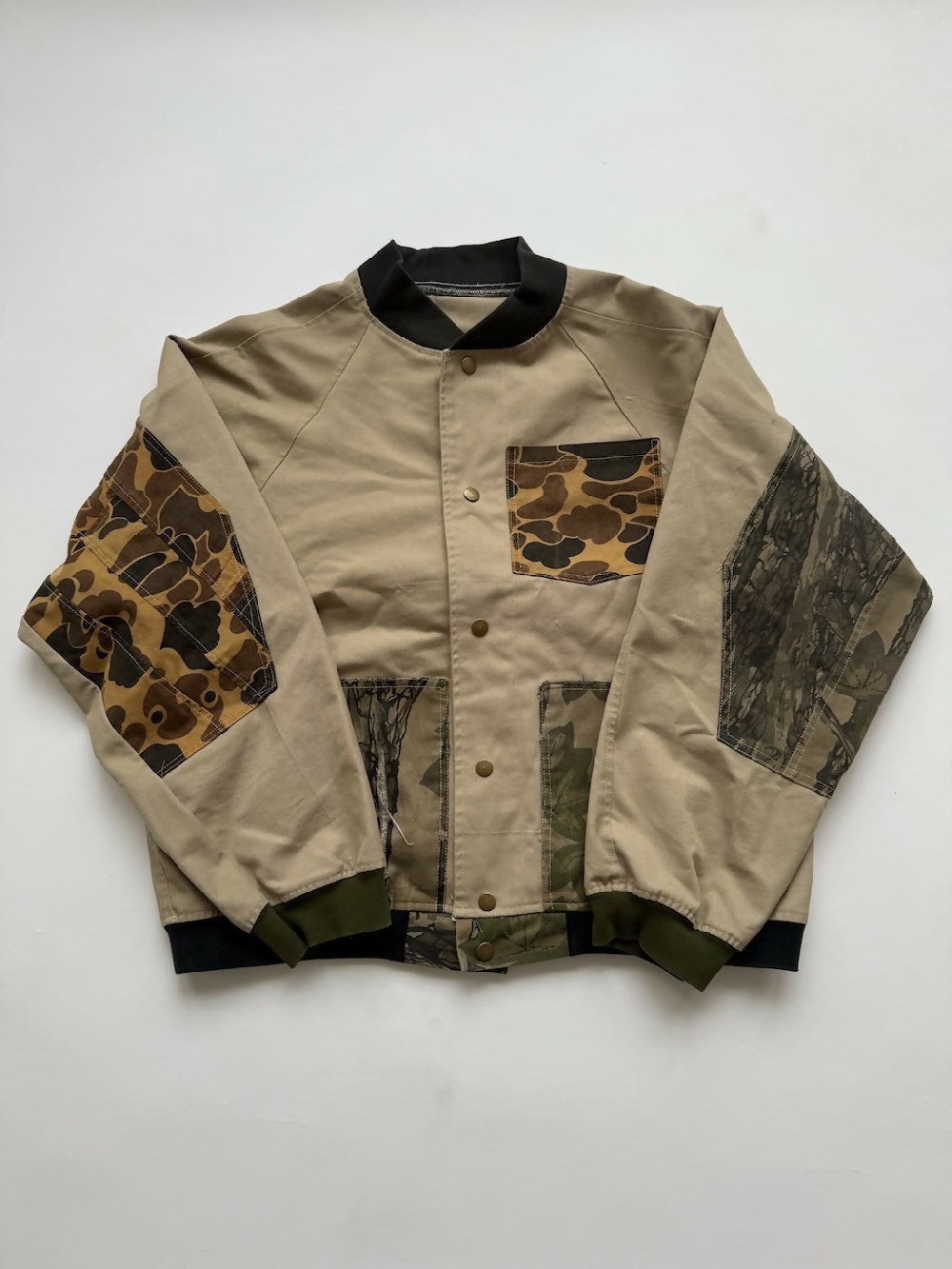 camo patchwork jacket – ShowHaus